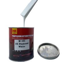 China M101 Long Lasting 1K Diamond White Auto Paint Acrylic Car Coating for sale