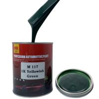 China M117 Yellowish Green 1K Car Paint Automotive Car Paint Eco Friendly for sale