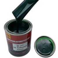 China M117 Yellowish Green 1K Car Paint Automotive Car Paint Eco Friendly for sale