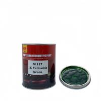 China M117 Yellowish Green 1K Car Paint Automotive Car Paint Eco Friendly for sale
