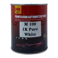 China M100 Pure White Car Paint 1k Basecoat Car Paint Yellowing Resistance for sale