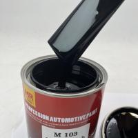 China M103 Blueish Black Acrylic Car Refinish Paint 1K Car Spray Paint Sophisticated for sale