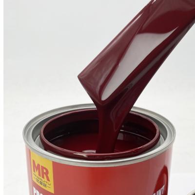 China M109 Chestnut Red 1K Car Paint Customized Acrylic Resin Car Colour Paint for sale