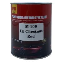 China M109 Chestnut Red 1K Car Paint Customized Acrylic Resin Car Colour Paint for sale
