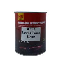 China M140 1K Extra Coarse Silver Automotive Paint Refinish Car Paint Customizable for sale