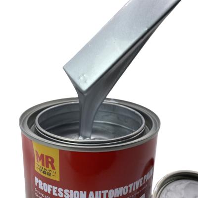 China M133 1K Fine Bright Silver Car Paint Auto Refinish Paint Good Adhesion for sale