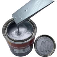 China M133 1K Fine Bright Silver Car Paint Auto Refinish Paint Good Adhesion for sale