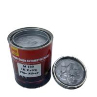 China M130 1K Extra Fine Silver Auto Paint Car Refinish Paints Weather Resistance for sale