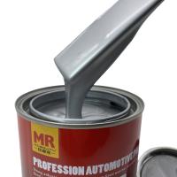 China M130 1K Extra Fine Silver Auto Paint Car Refinish Paints Weather Resistance for sale
