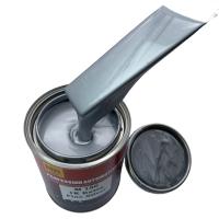 China M130 1K Extra Fine Silver Auto Paint Car Refinish Paints Weather Resistance for sale