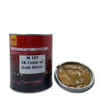 China M127 1K Gold Silver Metallic Automotive Paint Car Colour Paint Strong Adhesion for sale
