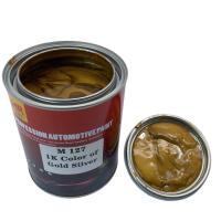 China M127 1K Gold Silver Metallic Automotive Paint Car Colour Paint Strong Adhesion for sale