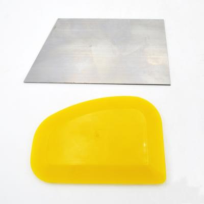 China Different Shape Size Plastic Putty Scraper Spatula Putty Knife Car Care Accessories for sale