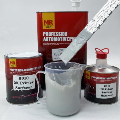 China Weatherproof Acrylic Auto Primer Paint  2k Car Primer Solvent Resistance for sale