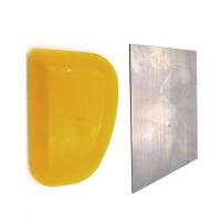 China Different Colors Silicone Putty Knife Scraper Multiple Function For Car Paint for sale