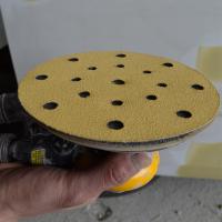 China 5 Inch 6 Inch 6 Hole 17Hole Dry Abrasive Paper Car Paint Tools for sale