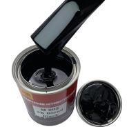 China M202 2K Blend Black Automotive Refinish Mixing Paint with Gray-Yellow Undertone OEM Approved Solvent Based Chroma Reducer for sale