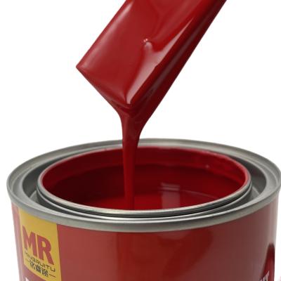 China M204 2K Red Automotive Touch Up Paint Purple Undertone High Weather Resistance Solvent Based Colorant for sale