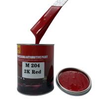 China M204 2K Red Automotive Touch Up Paint Purple Undertone High Weather Resistance Solvent Based Colorant for sale