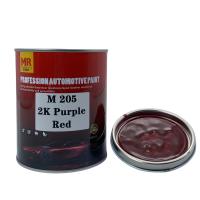 China M205 2K Purple Red Automotive Refinish Paint with Yellowish Tone for sale