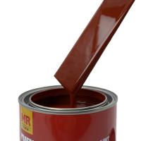 China M207 2K Iron Red Automotive Refinish Paint High Coverage Opaque Dark Red Colorant for sale