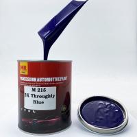 China M215 2K Turquoise Blue Automotive Refinish Colorant High Performance Greenish Blue Toning Base for sale