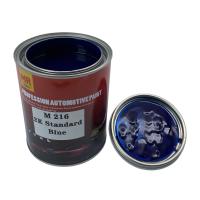 China M216 2K Standard Blue Automotive Refinish Colorant True Blue Base with Red Toning Capacity for sale