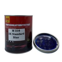 China M216 2K Standard Blue Automotive Refinish Colorant True Blue Base with Red Toning Capacity for sale