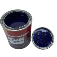 China M216 2K Standard Blue Automotive Refinish Colorant True Blue Base with Red Toning Capacity for sale