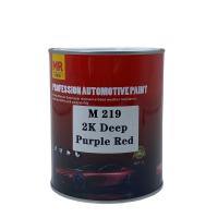 China M219 2K Deep Purple Red Automotive Refinish Colorant Blue-Purple Tinted Crimson Base for sale