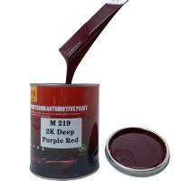 China M219 2K Deep Purple Red Automotive Refinish Colorant Blue-Purple Tinted Crimson Base for sale