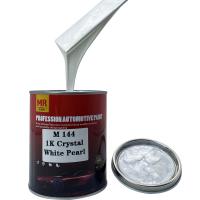 China M144 1K Crystal White Pearl Automotive Basecoat Warm Tone Pearl White with High Brilliance for sale