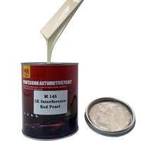 China M145 1K Interference Red Pearl Automotive Basecoat Color Shifting Red Purple Green Pearl for sale