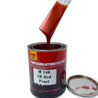 China M146 1K Red Pearl Automotive Basecoat Warm Tone Yellowish Red Pearl for sale