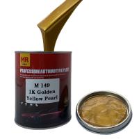 China M149 1K Golden Yellow Pearl Automotive Basecoat High Chroma Yellow Pearl for sale
