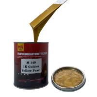 China M149 1K Golden Yellow Pearl Automotive Basecoat High Chroma Yellow Pearl for sale