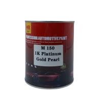 China M150 1K Platinum Gold Pearl Automotive Basecoat Multi Angle Gold Metallic for sale