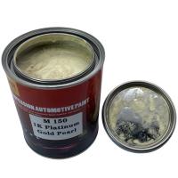 China M150 1K Platinum Gold Pearl Automotive Basecoat Multi Angle Gold Metallic for sale