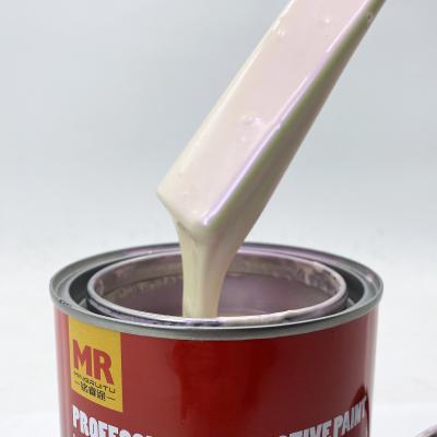 China M154 1K Purple Pearl Automotive Basecoat Multi Angle Purple To Red Yellow Mist Effect for sale