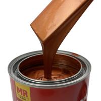 China M155 1K Pure Copper Pearl Automotive Basecoat True Copper Metallic Finish for sale