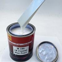 China M160 1K Crystal Blue Pearl Automotive Basecoat Radiant Aquatic Blue Finish for sale
