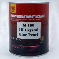 China M160 1K Crystal Blue Pearl Automotive Basecoat Radiant Aquatic Blue Finish for sale