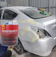 China MR brand Easy Sanding Auto Gray Polyester Poly Putty Car Paint Repair Body Filler For Car for sale