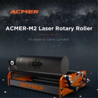 China Acmer M2 Laser Engraver Rotary Roller Y Axis Rotary 360 Degree Roller Laser Graveur for sale