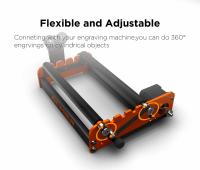 China Acmer M2 Laser Engraver Rotary Roller Y Axis Rotary 360 Degree Roller Laser Graveur for sale