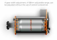 China Acmer M2 Laser Engraver Rotary Roller Y Axis Rotary 360 Degree Roller Laser Graveur for sale