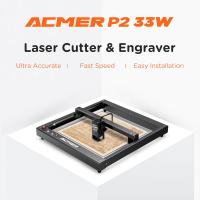 China Integrated Laser Machine For Wood Engraving ACMER P2 33W High Precision for sale