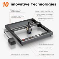 China Integrated Laser Machine For Wood Engraving ACMER P2 33W High Precision for sale