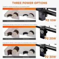 China Integrated Laser Machine For Wood Engraving ACMER P2 33W High Precision for sale