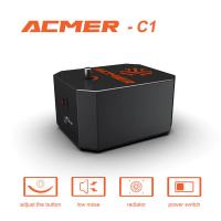 China SPCC Laser Engraver Air Assist Pump 12V 24W 10 - 30L/Min Adjustable Airflow for sale